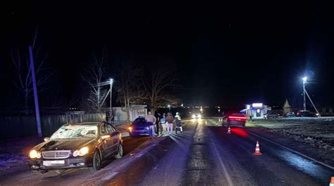 Двойной наезд в Солигорском районе мужчина пешеход погиб на месте ДТП