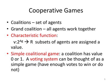 Ppt Cooperativecoalitional Game Theory Powerpoint Presentation Free
