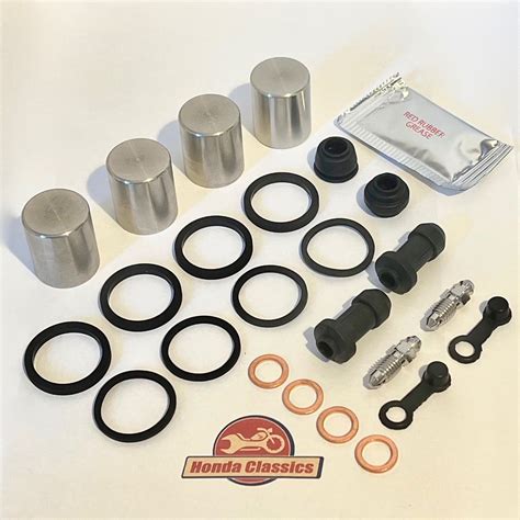 Front Brake Caliper Pistons X 4 And Repair Kit Kit214