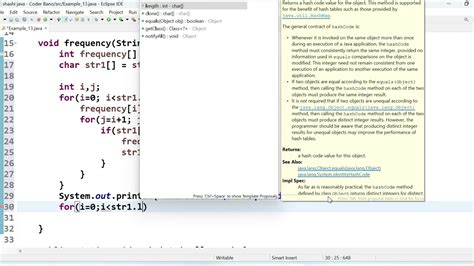 How To Count Frequency Of Characters In A String Youtube