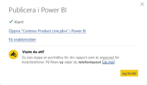 Publicera från Power BI Desktop Power BI Microsoft Learn