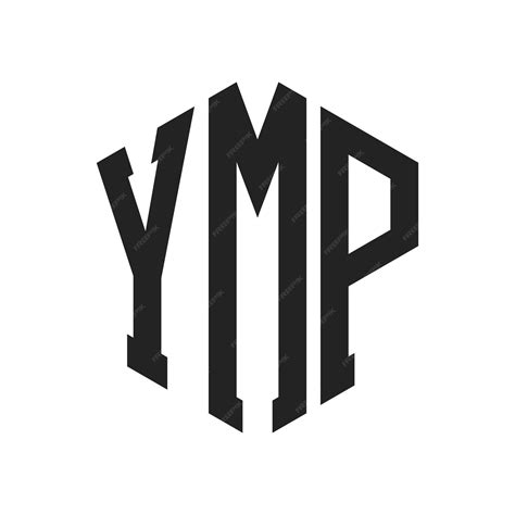 Premium Vector Ymp Logo Design Initial Letter Ymp Monogram Logo Using Hexagon Shape