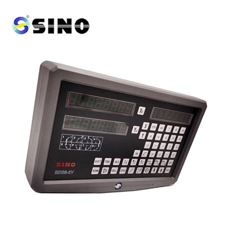 Test Instruments 2 Axis SDS6 2V DRO Glass Linear Scale For Milling Boring Machine IP67