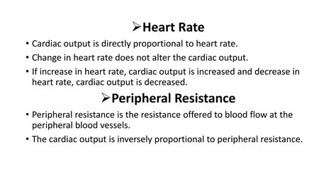 Cardiac Output And Its Regulation Pptx Heart And Cardiovascular