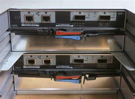 Netapp Ds4243 24 Bay Disk Shelf 20x 600gb 15k Sas Hdd 2x Iom3