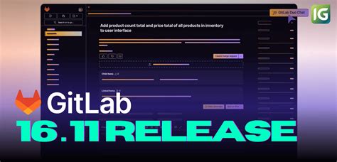 Gitlab 1611 릴리즈 노트 Gitlab Duo Chat Ga 버전 보안 정책 범위 지정 Infograb Devops 전문 기술 기업 인포그랩