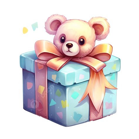 لطيف هدية عيد ميلاد هدية مربع التوضيح زخرفة هدية الحالي Png صورة