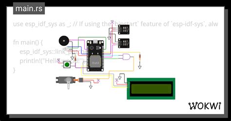 Proyecto Barrera Wokwi Esp32 Stm32 Arduino Simulator