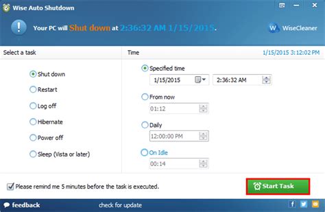 wise auto shutdown download