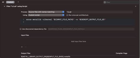 Ios Xcode 13 Beta Unable To Load Metal Coreimage Kernel Stack Overflow