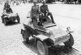 Ba 64bs On The Streets Of The Liberated Bucharest 1944