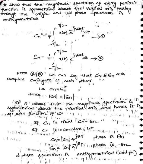 Fourier Series Lecture Notes
