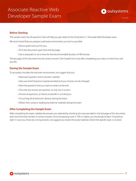 Associate Reactive Web Dev Sample Exam Pdf Parameter Computer Programming Subroutine