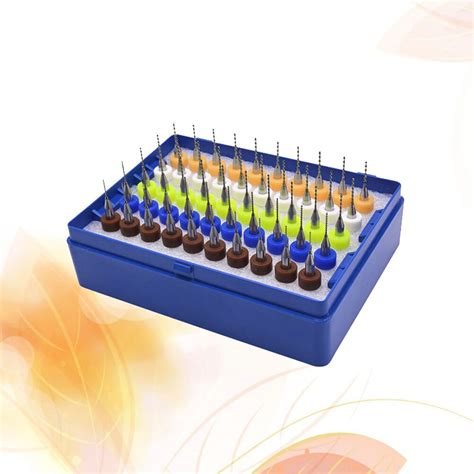 Pbpbox 50pcs Counterbore Drill Bit Set For Precision Pcb Processing