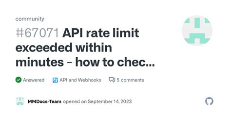 api rate limit exceeded within minutes how to check what is using up