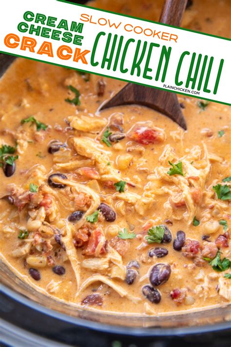 Cream Cheese Chicken Chili Recipe Crock Pot At Julie Lundy Blog