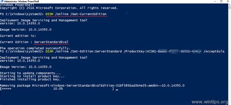 How To Convert Server 2016 Evaluation To Licensed Version WinTips Org