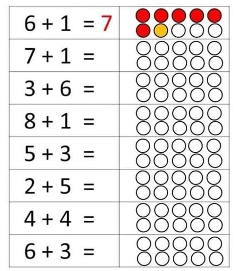 Addition And Subtraction Worksheet For Numbers To