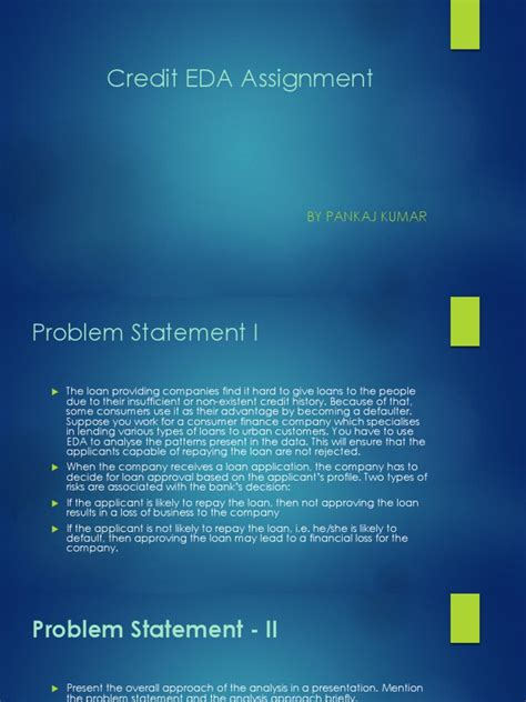 credit eda assignment pdf pdf loans credit