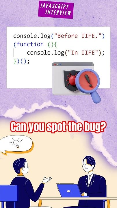 Javascript Interview Can You Spot The Bug 🧐🤔 Javascriptinterview Youtube