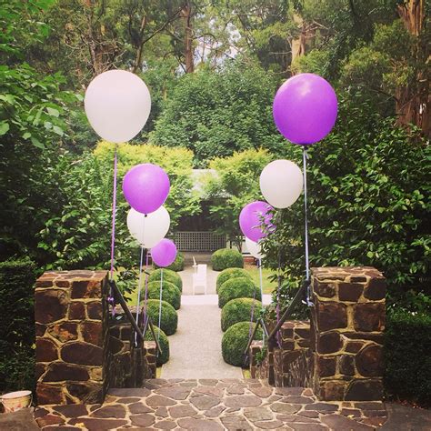Fun Entrance With Helium Balloons