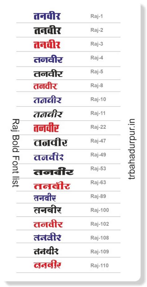 Raj Bold Font Trbahadurpur Raj Bold Font Trbahadurpur