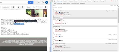 Email Gmail Is Adding An Injected Stylesheet Spangc Cs Link To Make