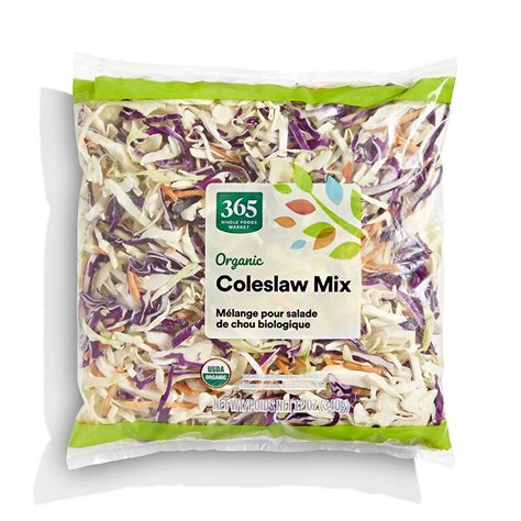 365 By Whole Foods Market Organic Coleslaw Mix 12 Ounce