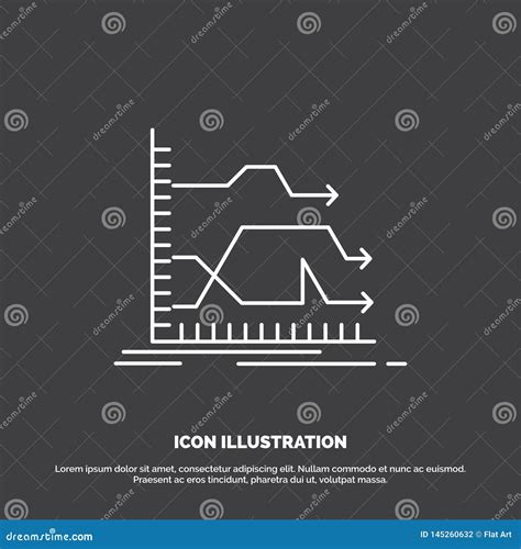 Arrows Forward Graph Market Prediction Icon Line Vector Symbol For Ui And Ux Website Or