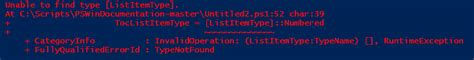 script run trouble listtype · issue 5 · evotecit pswindocumentation