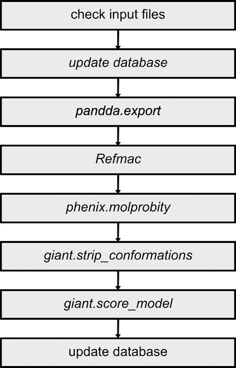 Figure S2 A Schematic Of The Pandda Export Procedure The Flowchart