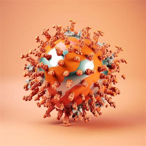 Premium Ai Image Virus Illustration Ai Generated