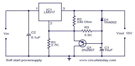 Power Amplifier Soft Start Circuit