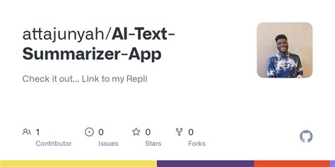 Github Attajunyahai Text Summarizer App Check It Out Link To My