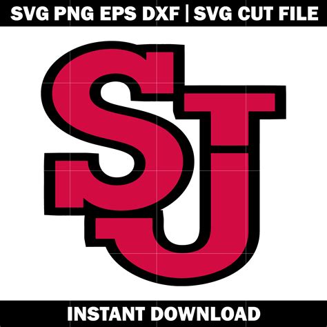 St Johns Red Storm Logo Svg Ncaa Png Logo Sport Svg Log Inspire