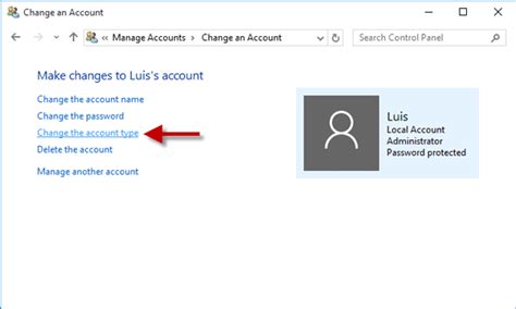4 Methods To Change User Account Type In Windows 10