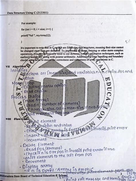 Data Structure Using C 313301 Solved Lab Manual Pdf