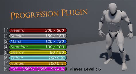 Advanced Progression 카테고리 코드 플러그인 UE 마켓플레이스
