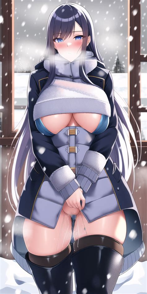 Rule 34 Ai Generated Dripping Pussy Flashing Pussy Horny Female Large Breasts Nai Diffusion