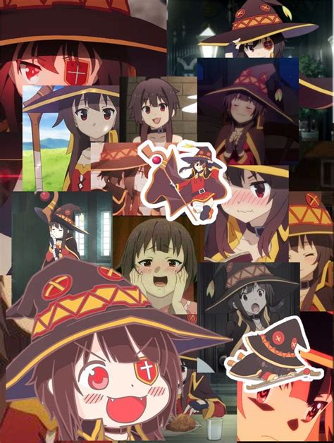 Megumin Collage Ahestetic Collage