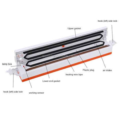 가정용 식품 보존 소형 자동 진공 씰링 기계 영국 플러그