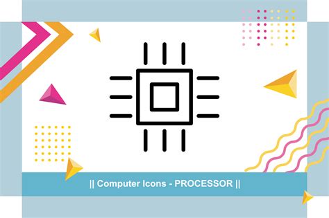Computer Icon Processor Graphic By Adbanggemilang · Creative Fabrica