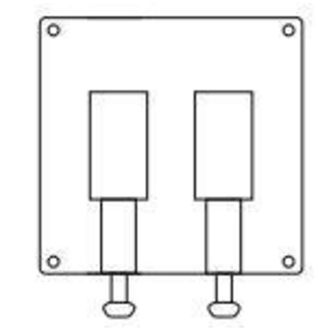 Killark 2fst 2 Gang Weather Proof Switch Cover Gordon Electric Supply