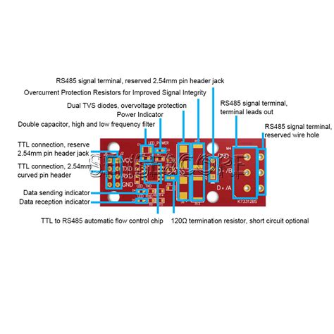 Mcu Ttl To Rs485 Module 485 To Serial Port Uart Ubuy India