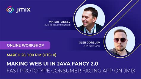 Making Web Ui In Java Fancy 20 Fast Prototype Consumer Facing App On Jmix