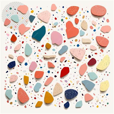 Premium Psd Gravel Floor Texture Vector Isolated