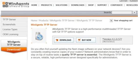 Free TFTP Server Software For Windows Computers