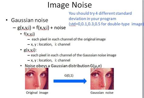 Solved • Task 1 Add Gaussian Noise To An Image Add Salt