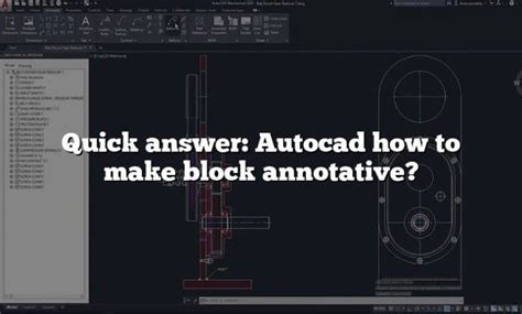 Quick Answer Autocad How To Make Block Annotative