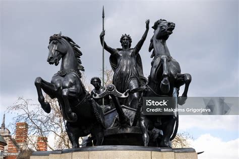 Boadicea And Her Daughters Is A Bronze Sculpture Statue Of Queen Boudicca Of The Iceni On The